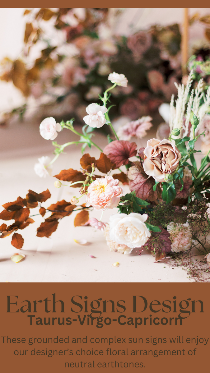 Astrological/Elemental Floral Arrangements - Earth (Taurus, Virgo, Cap ...